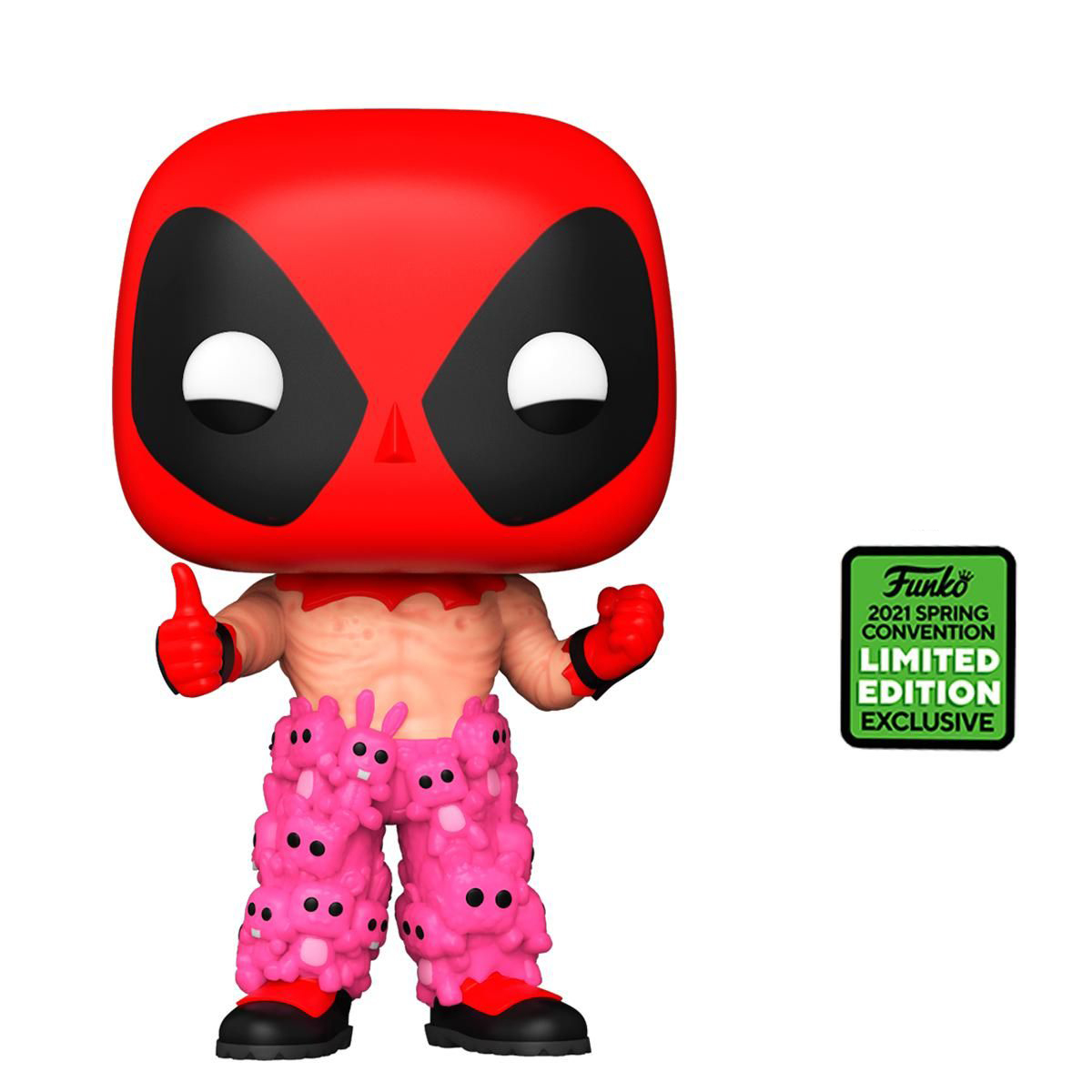 POP Marvel:Deadpool - Deadpool with Teddy Bear Pants (ECCC 2021 ...