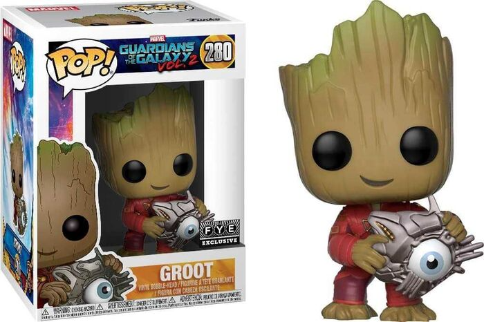 Funko POP! Marvel Groot with Cyber Eye #280 - Big Man Chile