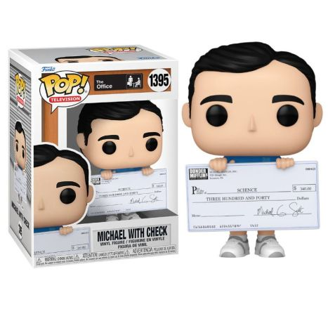 FUNKO POP! The Office Michael con Cheque 1395 - Big Man Chile